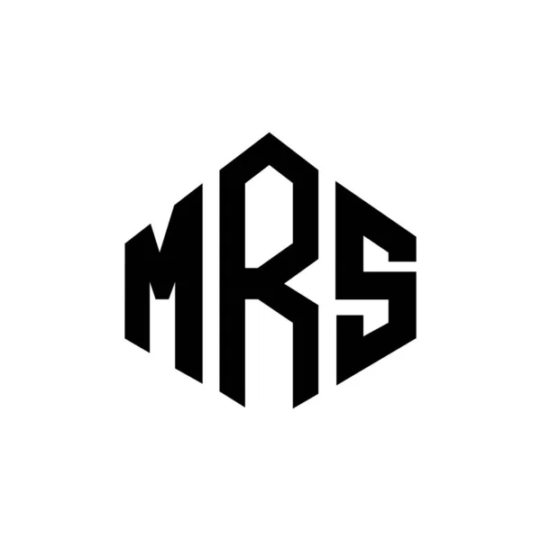 MRS letter logo design with polygon shape. MRS polygon and cube shape logo design. MRS hexagon ...