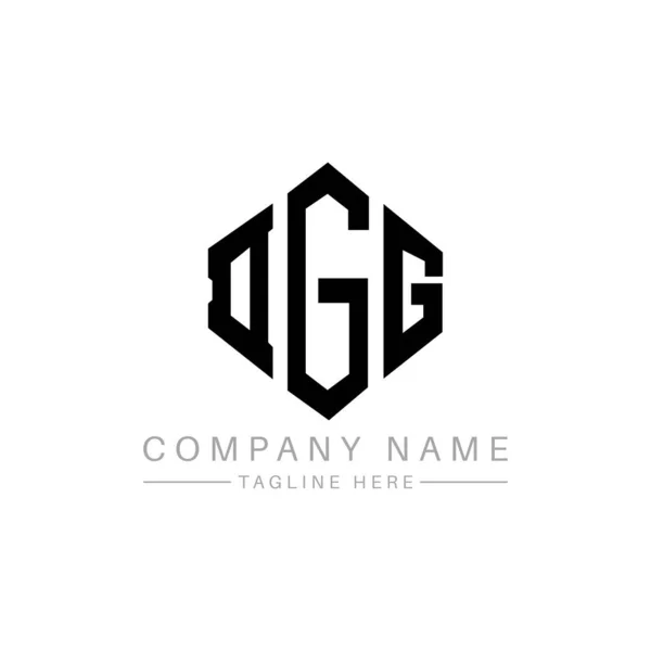 Dgg logo design imágenes de stock de arte vectorial | Depositphotos