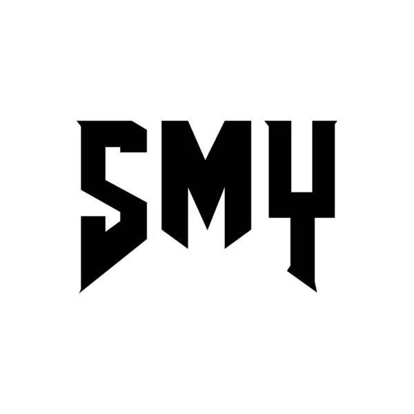 Diseño de logotipo de letra SMY para empresa de tecnología. Diseño de ...
