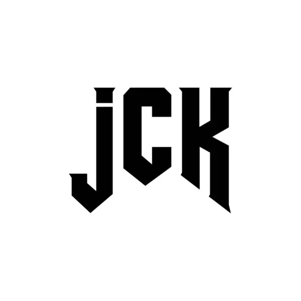 Diseño del logotipo de la letra JCK para la compañía de tecnología ...