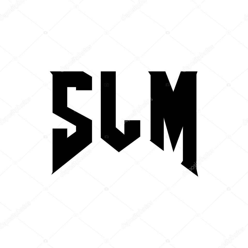 Diseño de logotipo de letra SLM para empresa de tecnología. Diseño del ...