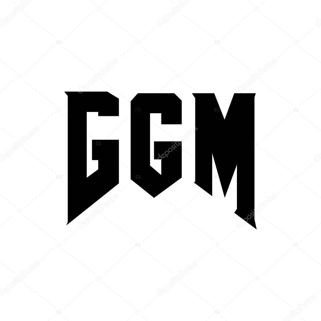 Diseño de logotipo de letra GGM para empresa de tecnología. Diseño del ...