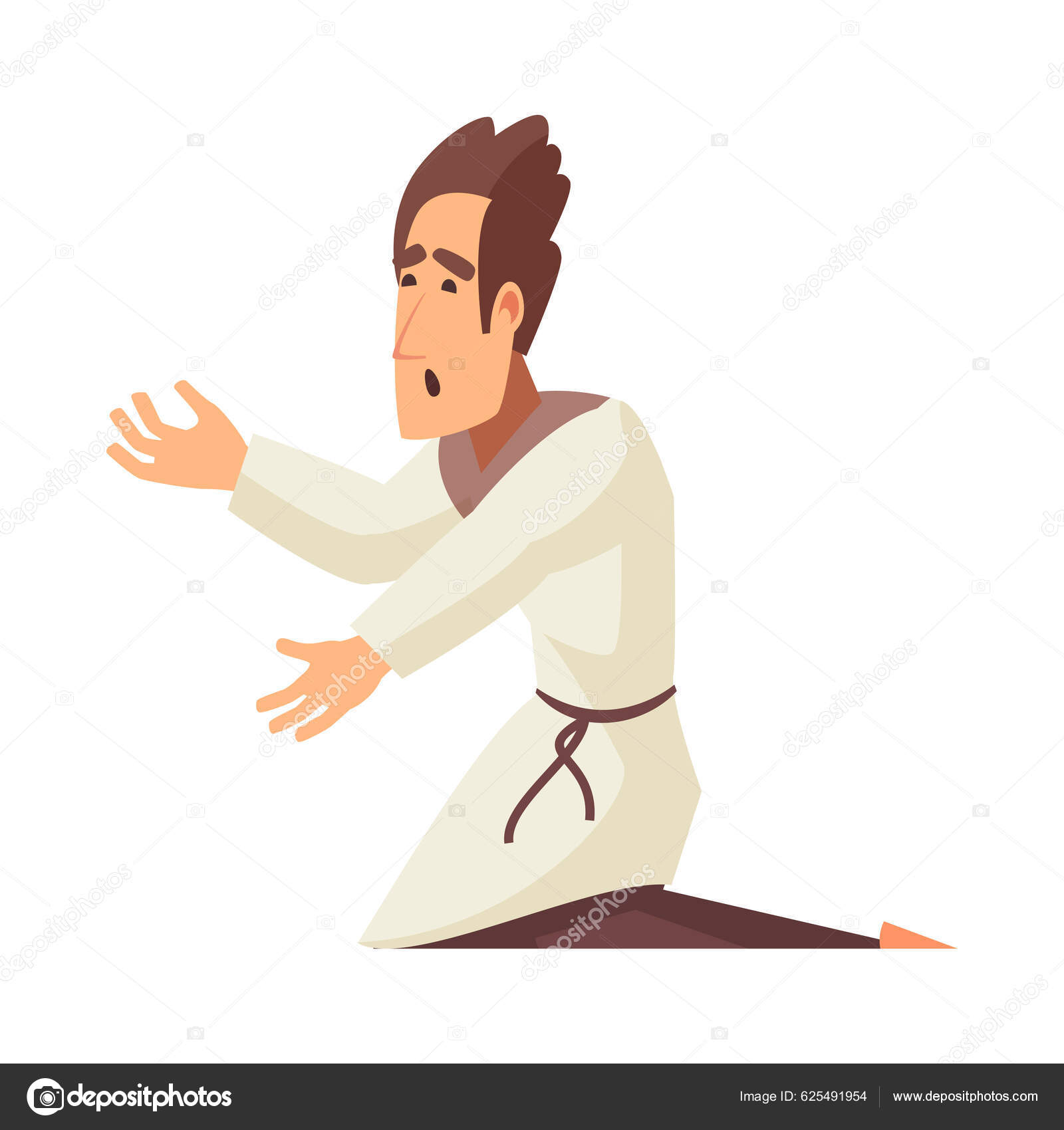 Medieval Peasant Cartoon