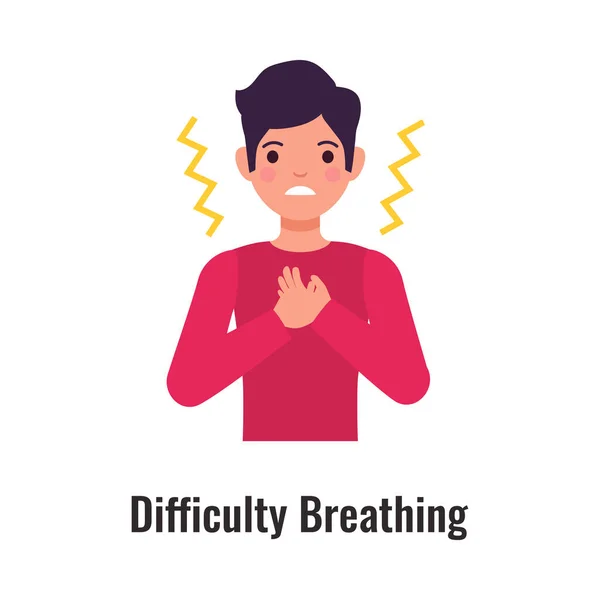 34 Difficulty to breathe Vector Images | Depositphotos