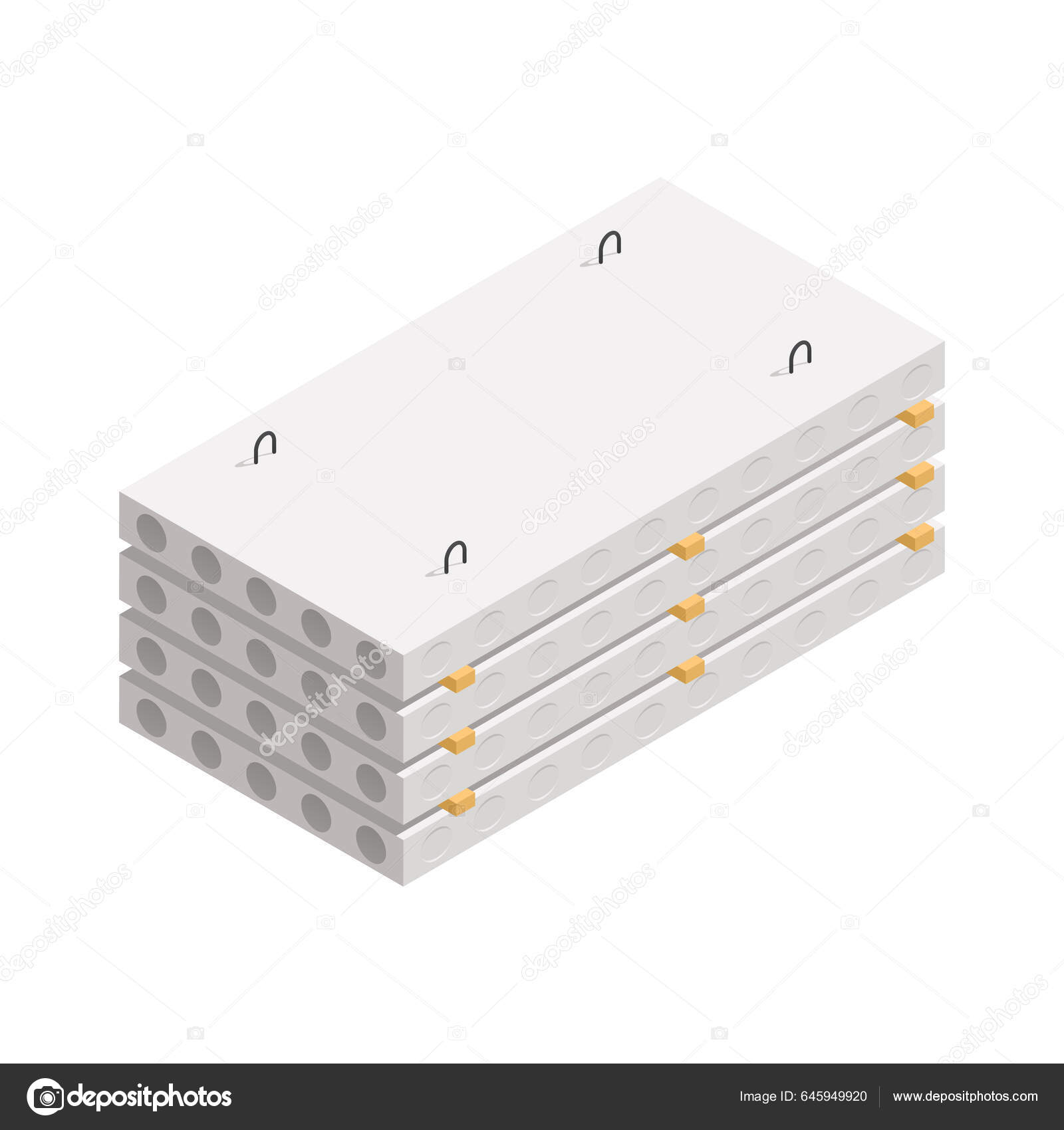 Construction Materials Isometric Composition Hardware Building Supplies ...