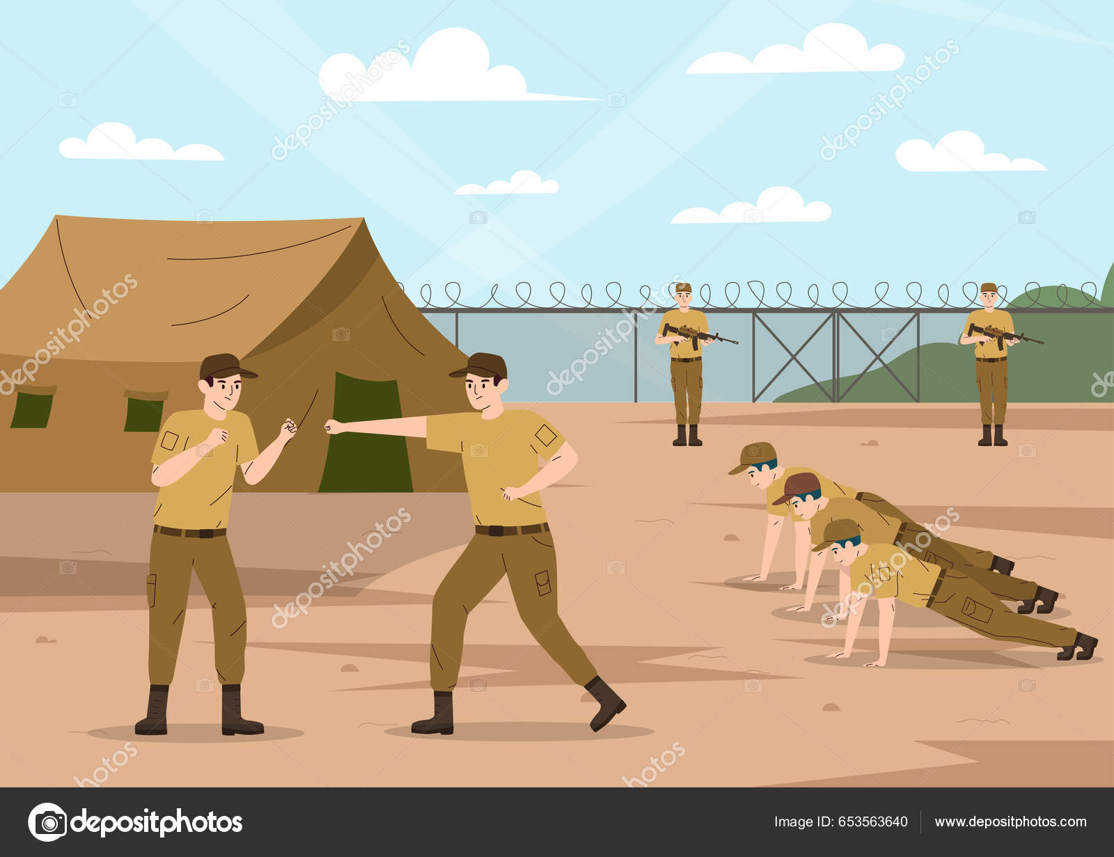 Military Bases Clipart