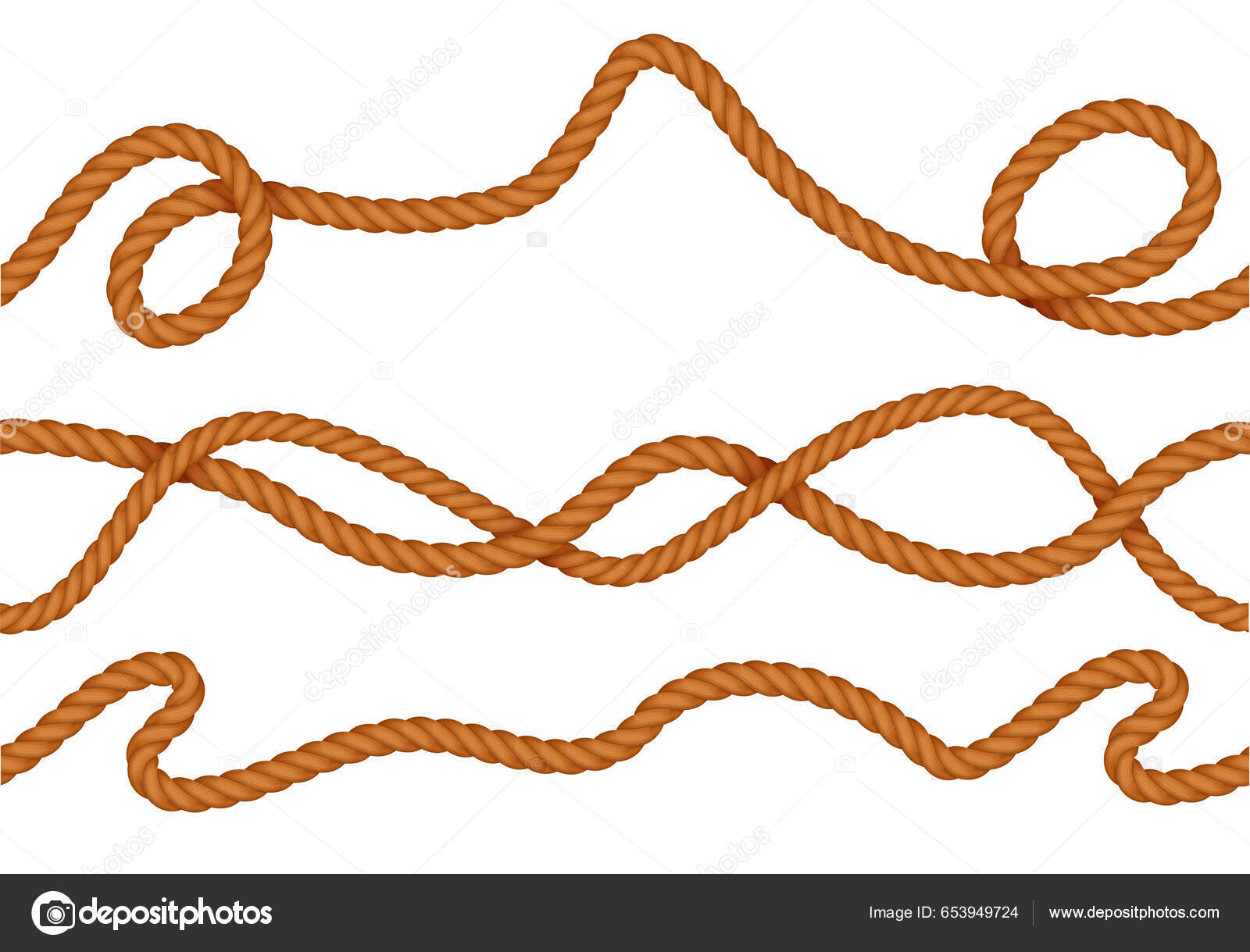 Straight Rope Vector