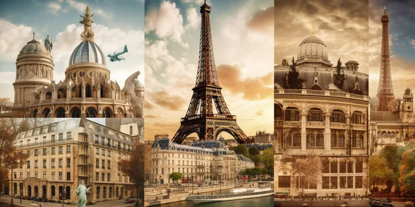Paris montage Stock Photos, Royalty Free Paris montage Images ...