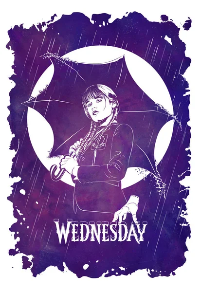 34 Wednesday addams Vector Images | Depositphotos