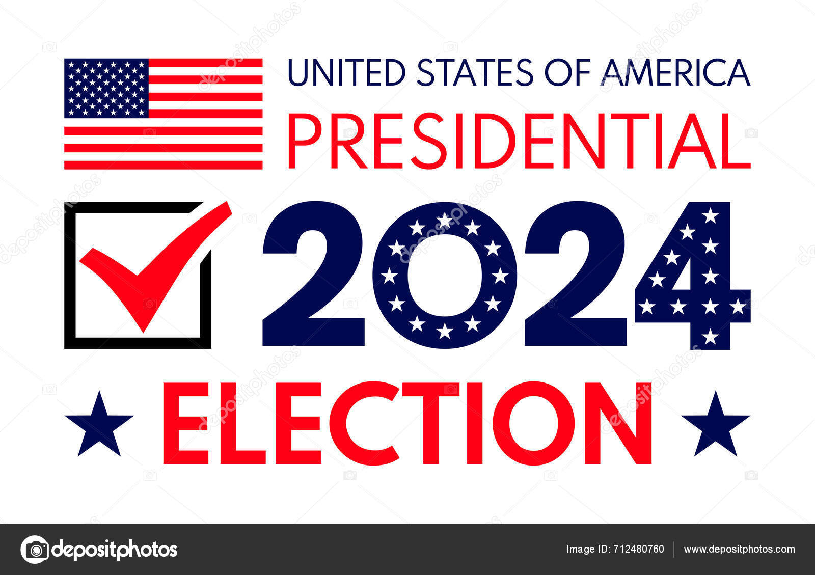 Usa Elections 2024 Background Elections Voting Concept Vector ...