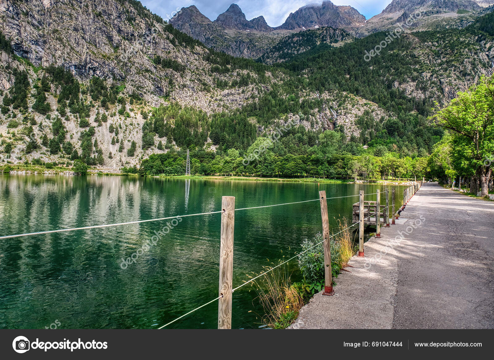 Panticosa Spa Located Panticosa Huesca Aragon Spain — Stock Photo ...