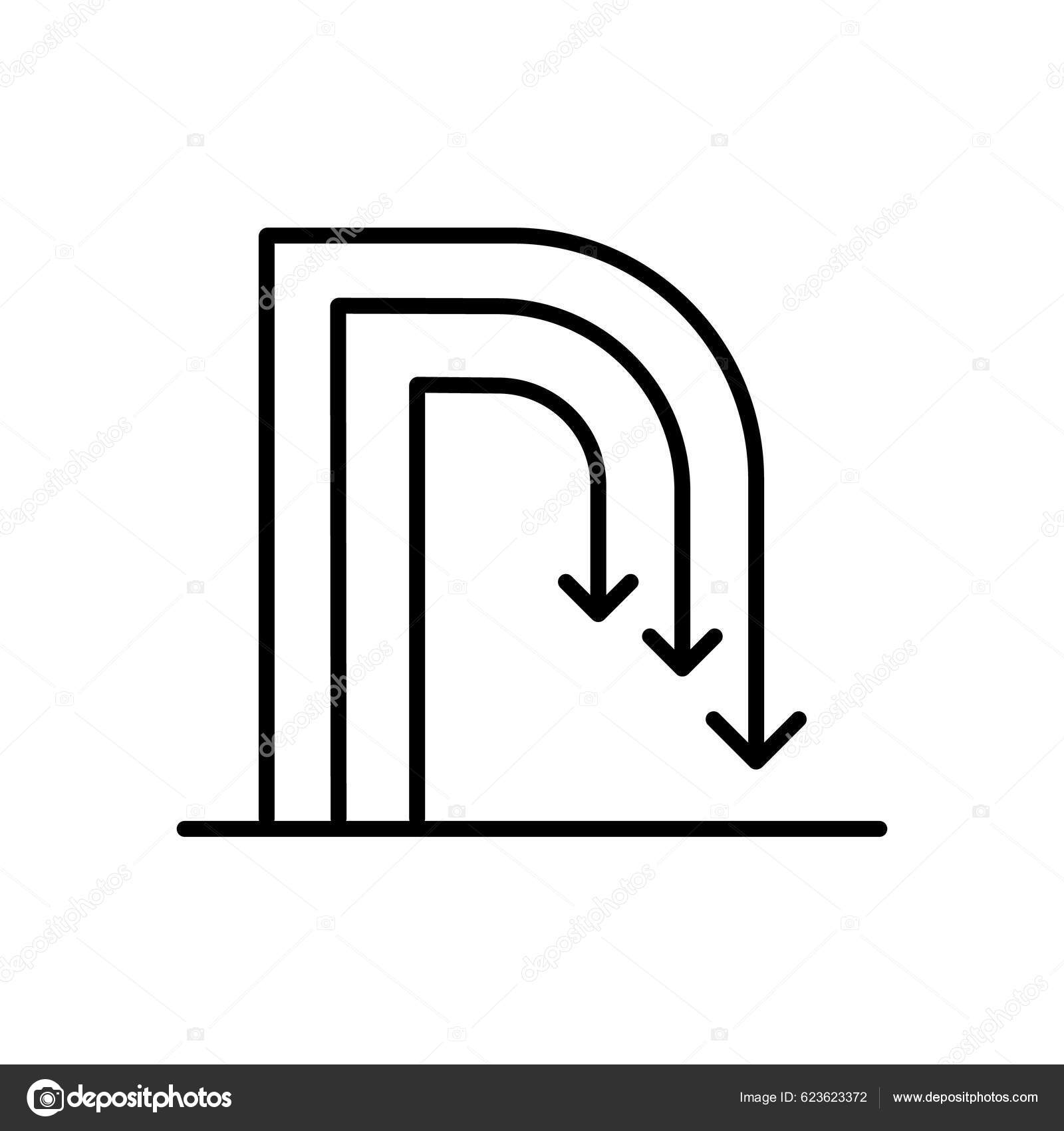 Graph Diagram Chart Icon Growth Increase Decrease Stock Vector by ...