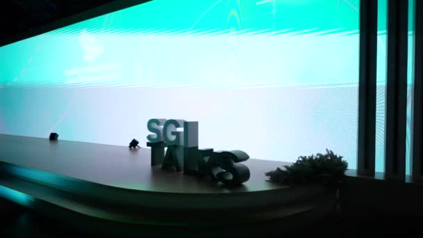 Sgi Dubai Expo 2023 Layouts Development Dubai Exhibition Scientific Achievements — Stock Video ...