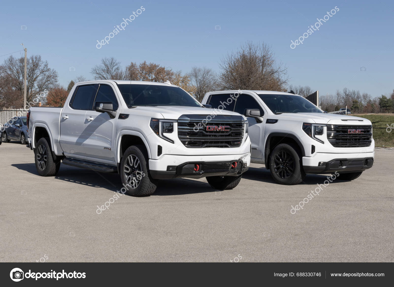 Indianapolis November 2023 Gmc Sierra 1500 At4 Elevation Pickup Display ...