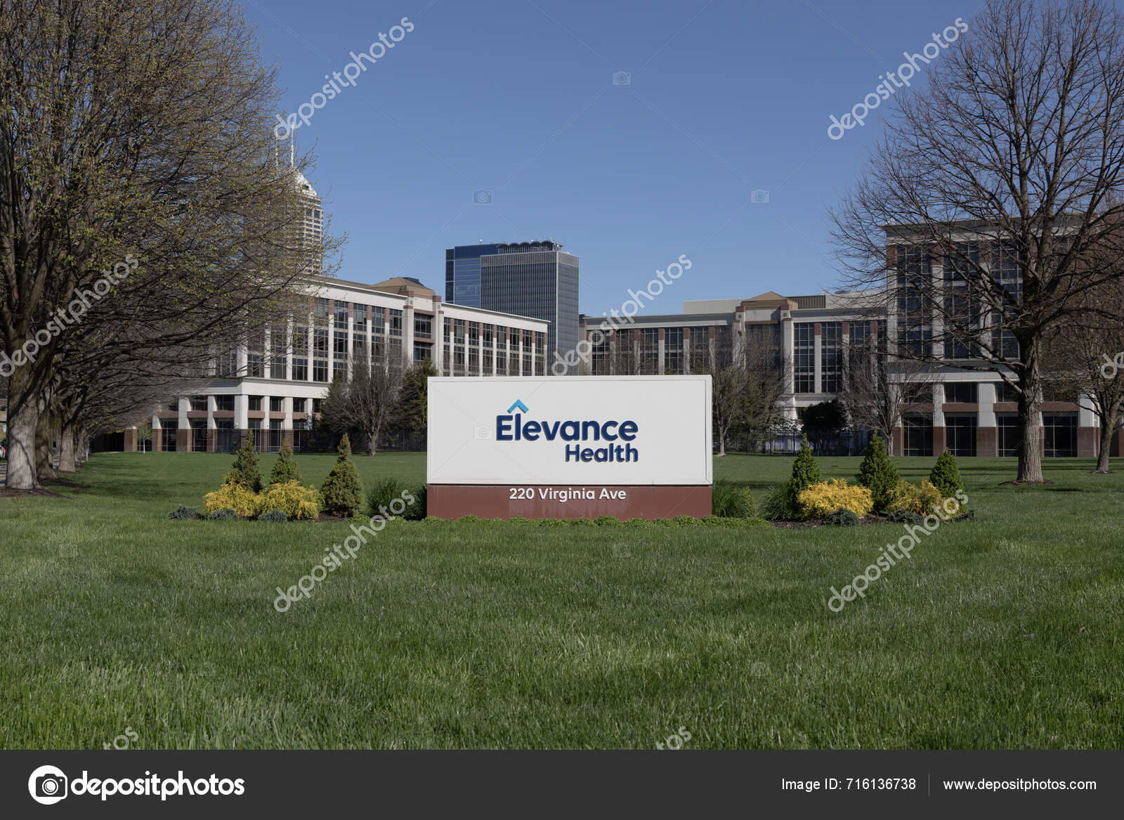 Indianapolis April 2024 Elevance Health World Headquarters Elevance ...