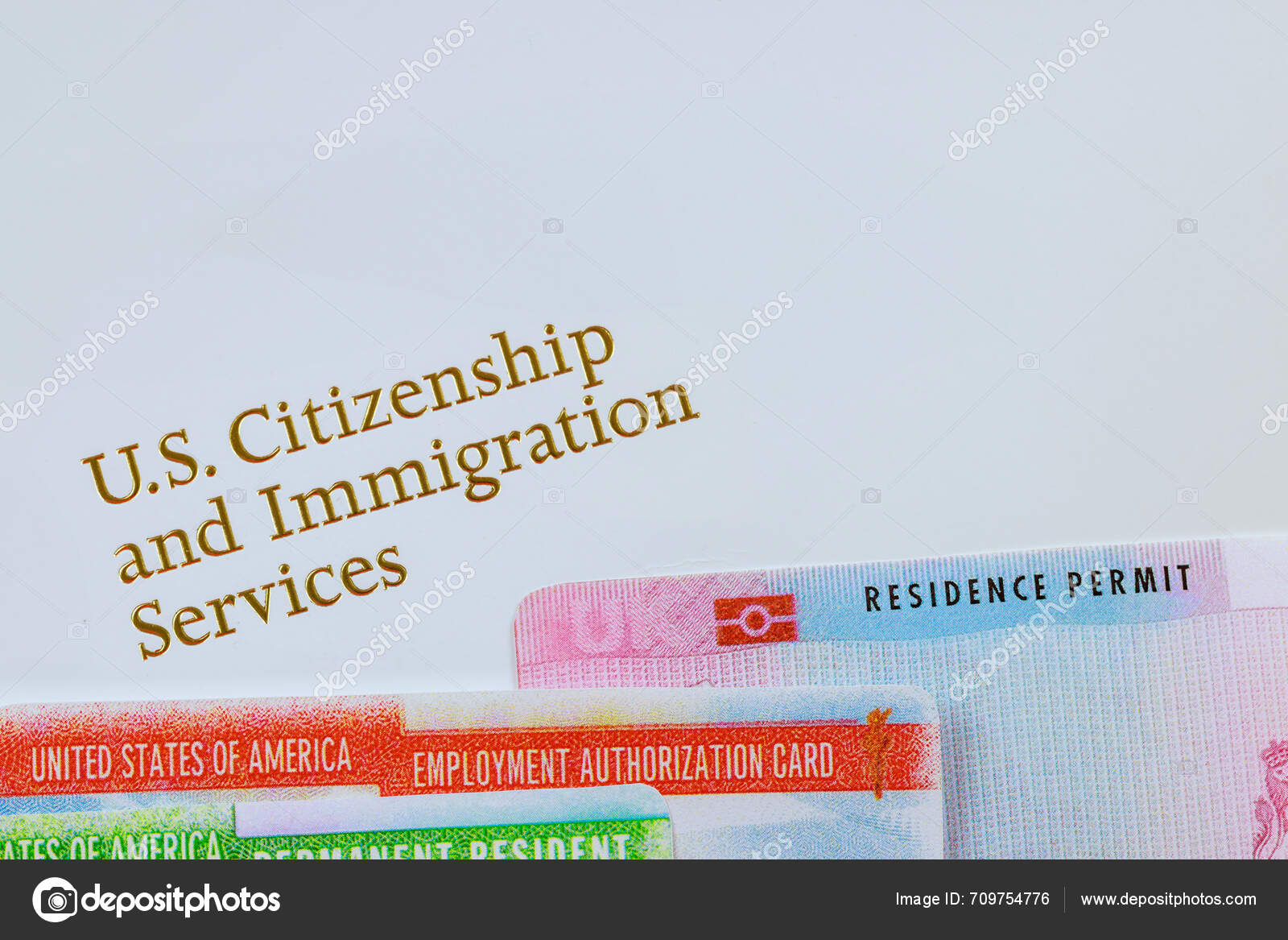 Documents Immigrant Residence Permit Employment Authorization Card ...