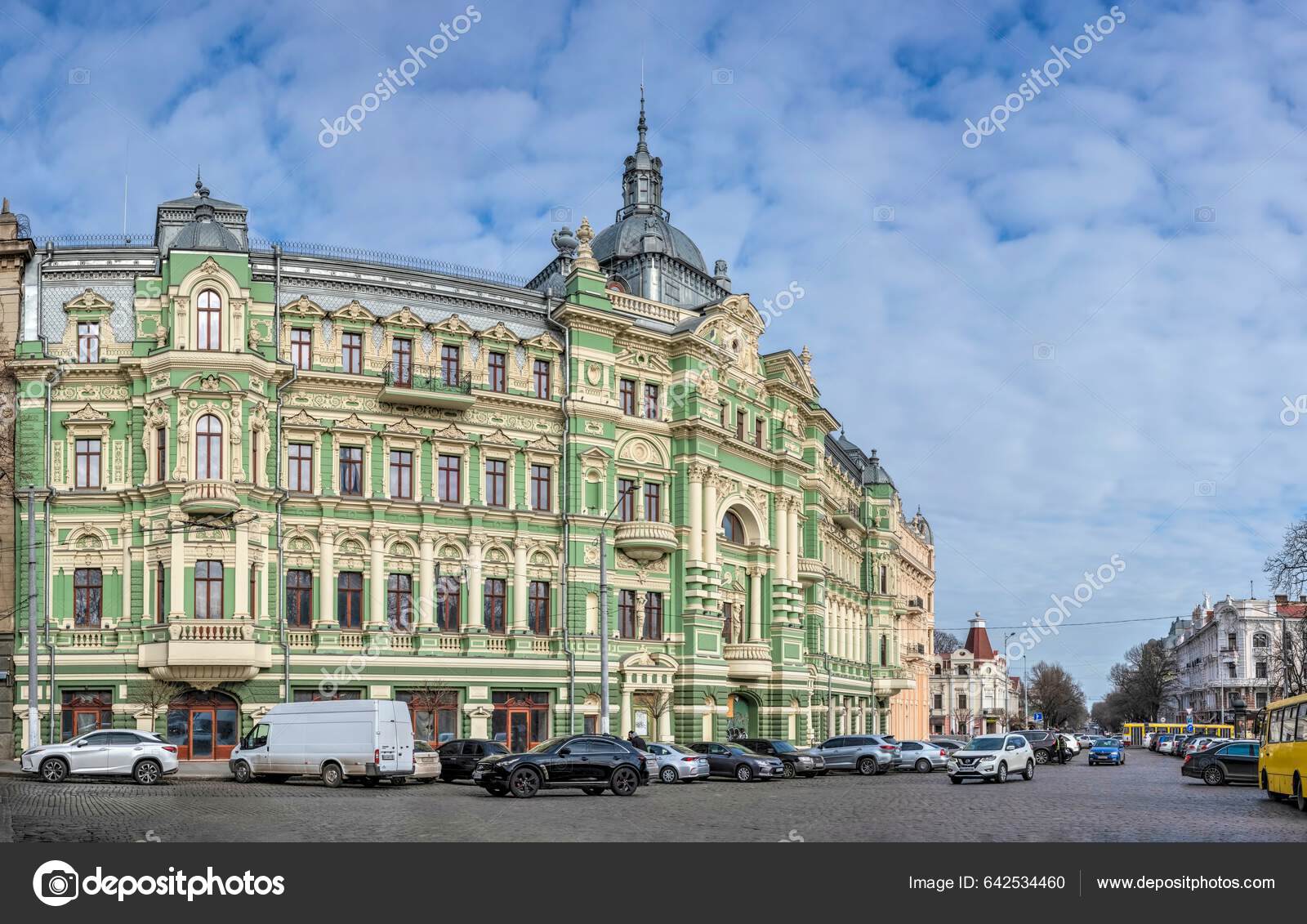 Odessa Ukraine 2023 Historical Building Profitable House Russov Old ...