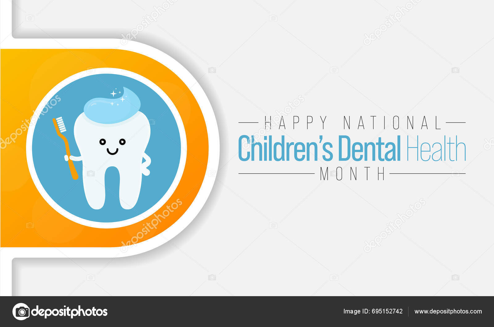 Children's Dental Health Month Observed Every Year February Teach ...