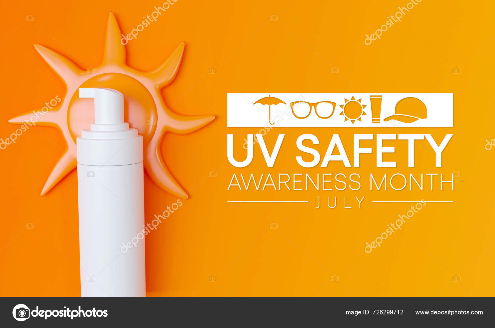 Safety Awareness Month Observed Every Year July Type Electromagnetic ...