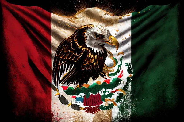 Mexican Flag Eagle Wallpaper