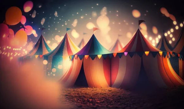 Circus At Night