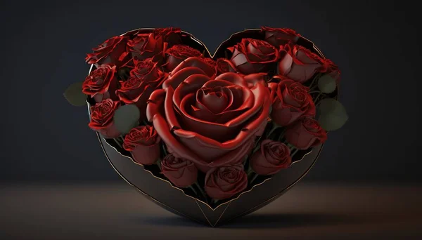 Corazón con rosas fotos de stock, imágenes de Corazón con rosas sin ...