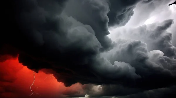 Black Storm Clouds