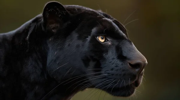 Black Leopard Profile