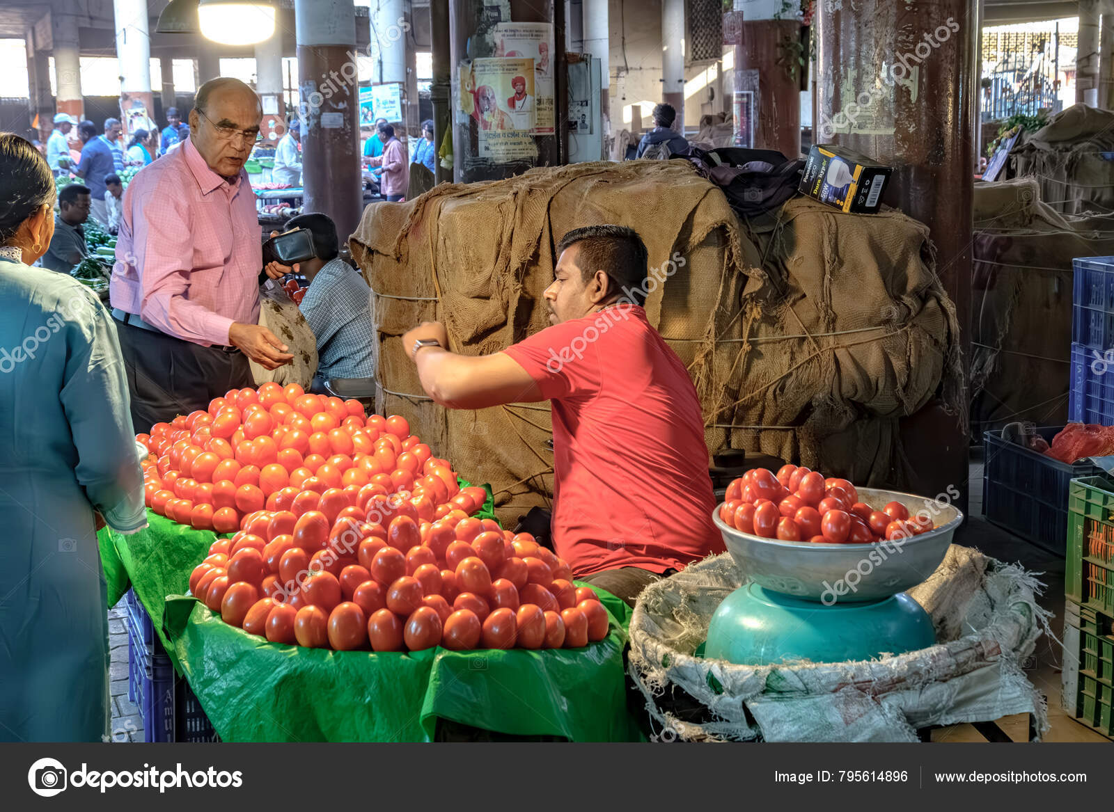 Pune India March 2025 Scene Mahatma Phule Mandai Pune India — Stock ...