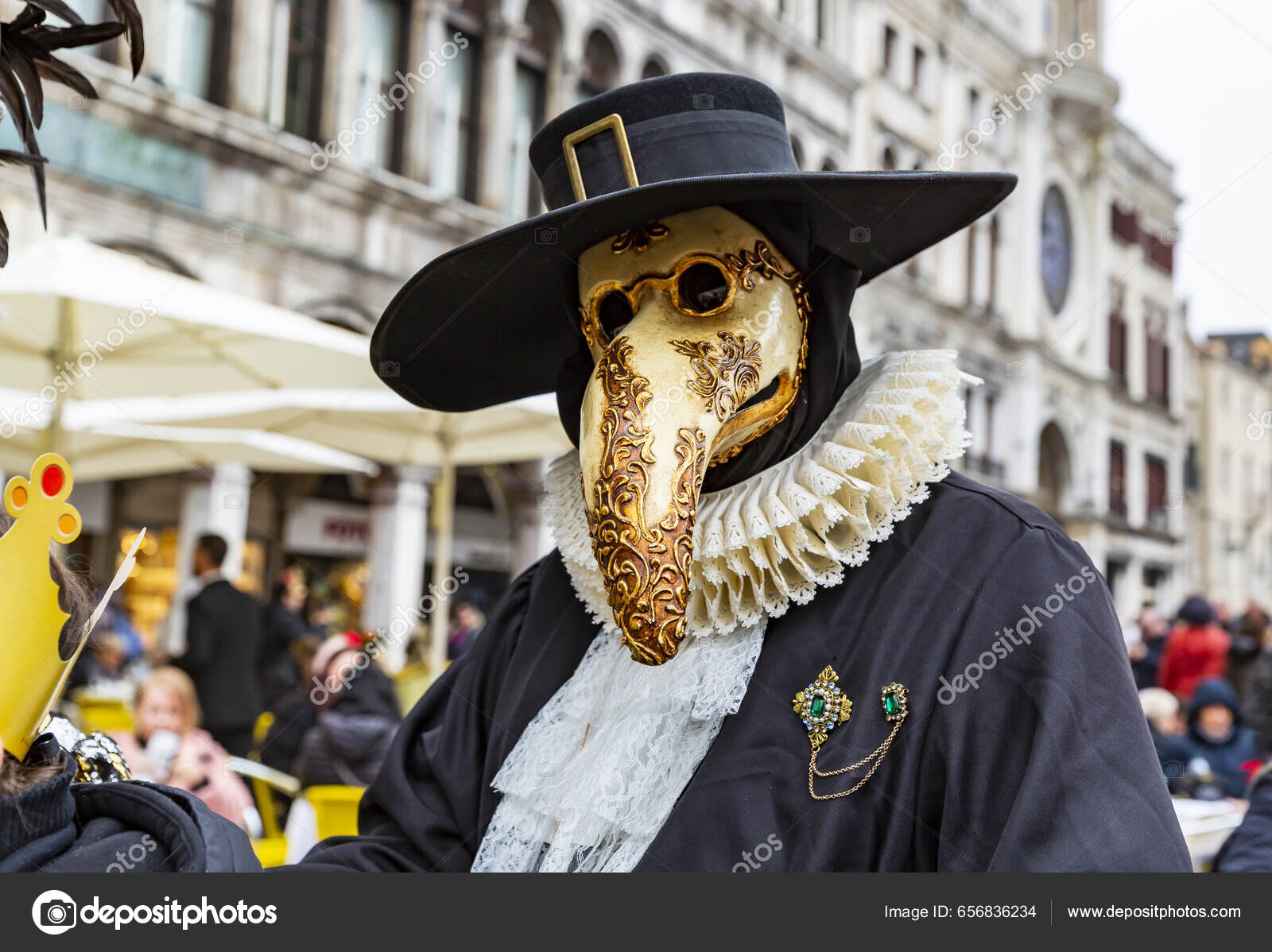 Máscara De Médico De La Peste