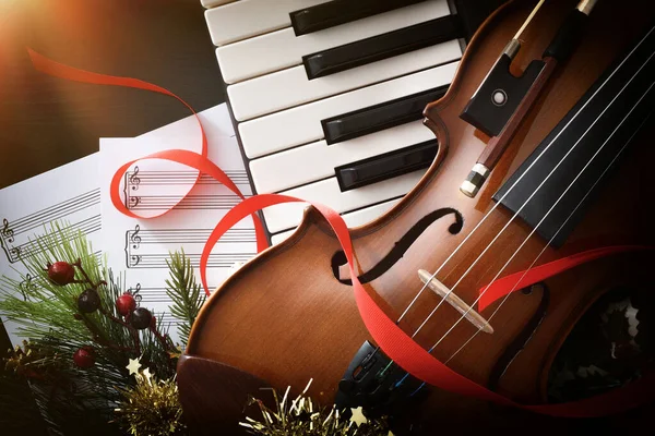 Christmas music instruments Stock Photos, Royalty Free Christmas music ...