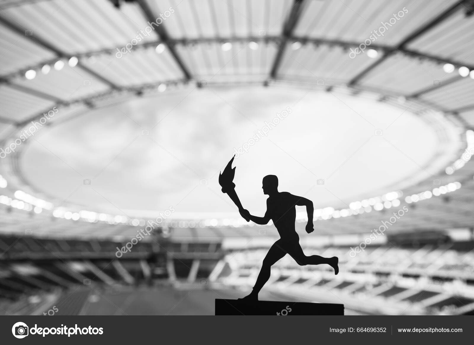 Track And Field Photography Black And White