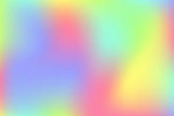 Unicorn Rainbow Grainy Background Magic Holographic Texture Liquid Fantasy Gradient Stock Vector ...