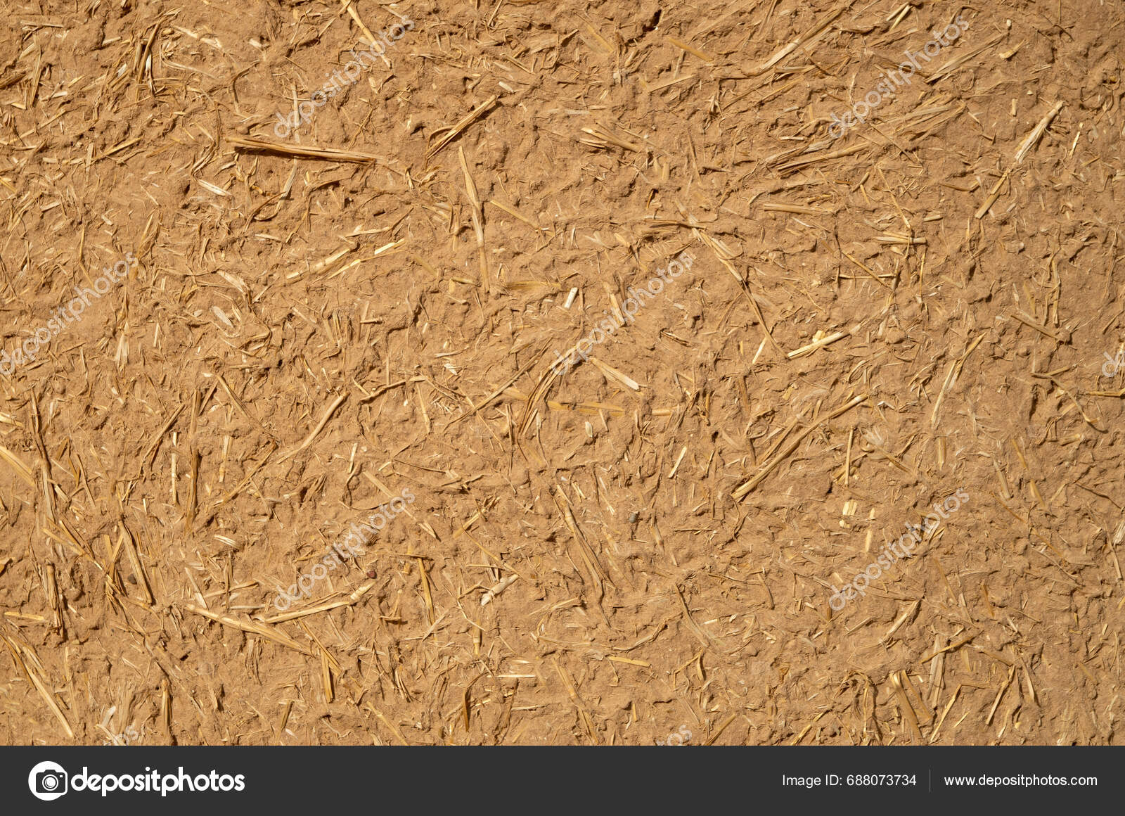 New Mud Wall Plaster Close Sunny — Stock Photo © isabela1966 #688073734