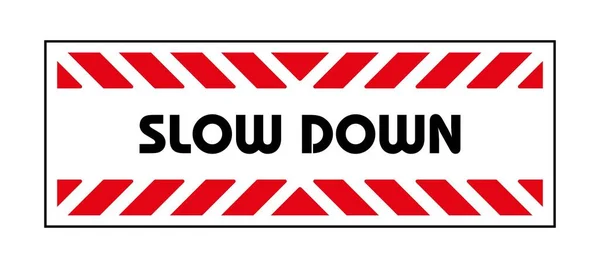 Slow down police sign Stock Photos, Royalty Free Slow down police sign ...