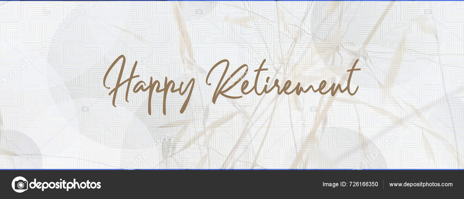 Happy Retirement Card White Background — Stock Photo © selim123 #726166350