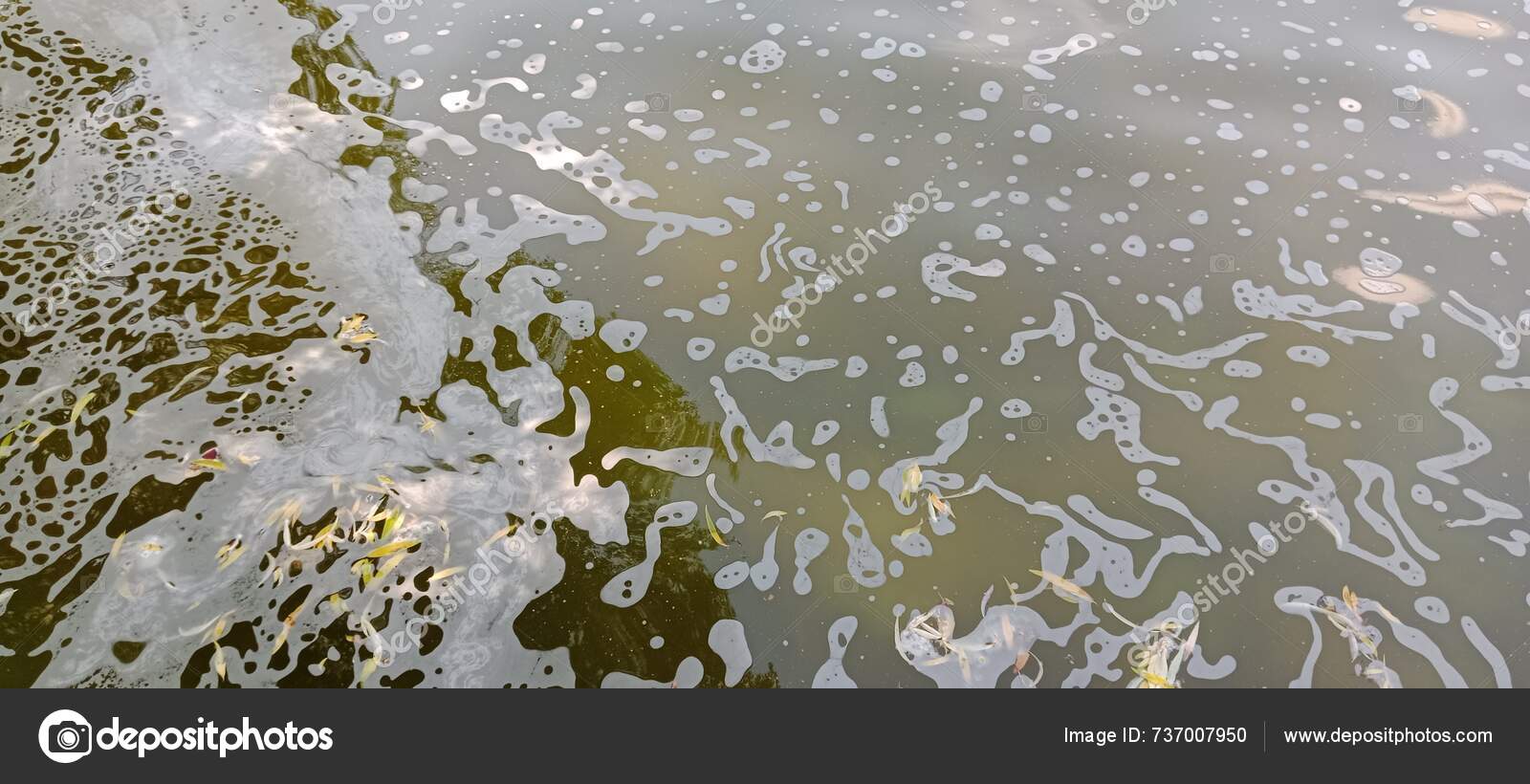 Water Pollution Sign White Background — Stock Photo © selim123 #737007950