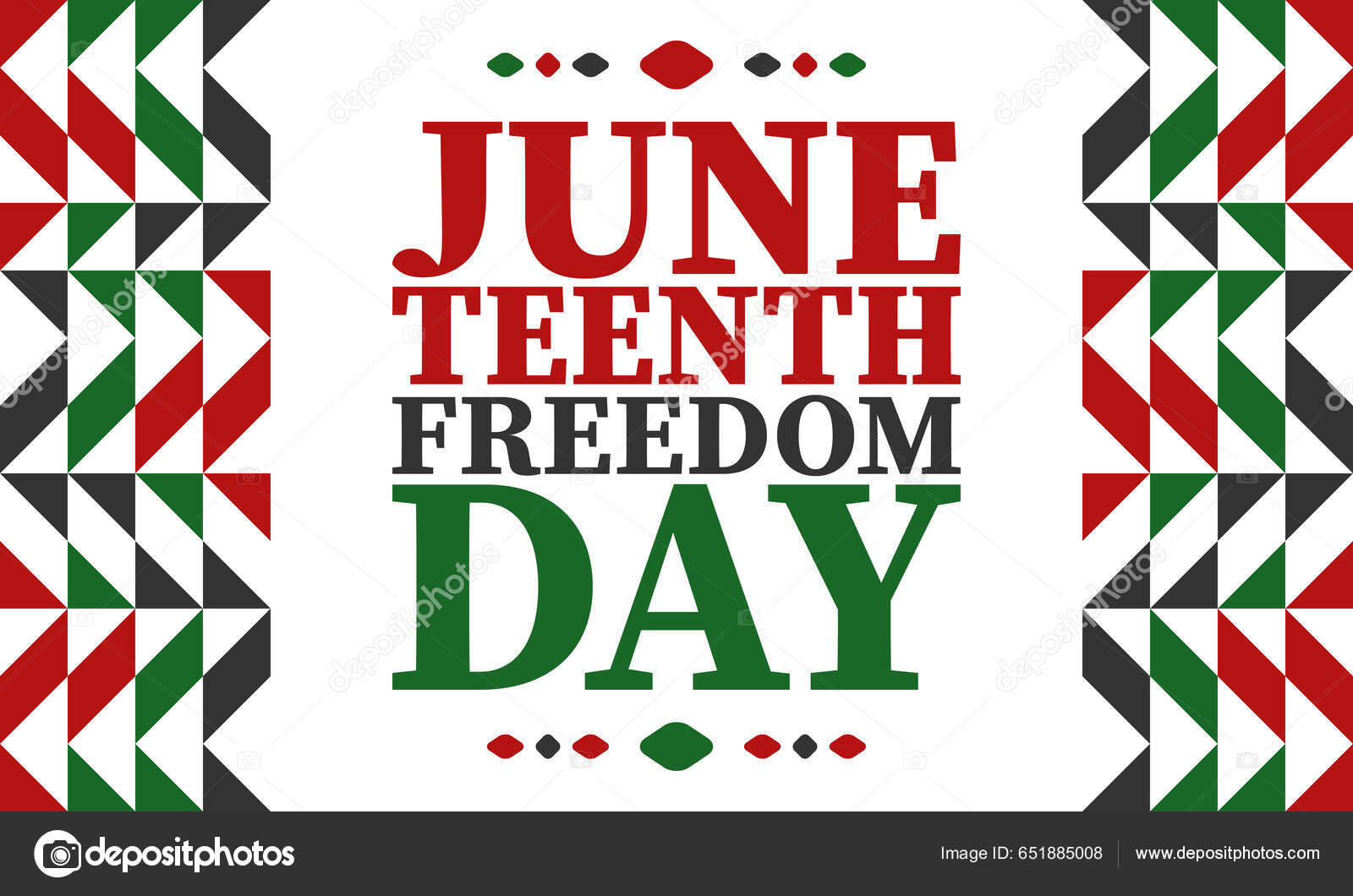 Juneteenth Freedom Emancipation Day June Independence Day Annual ...