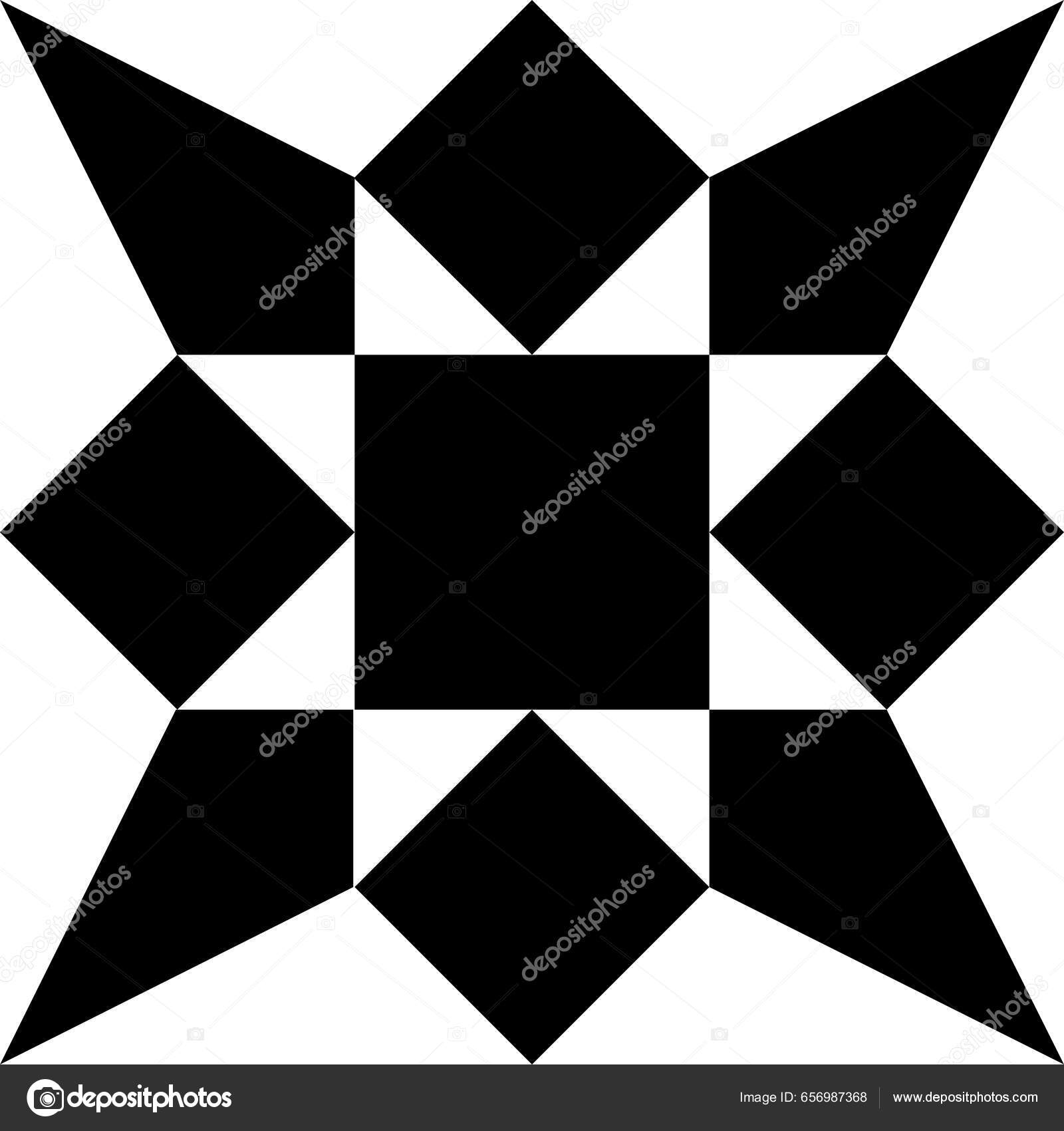 Barn Quilt Symbol Icon — Stock Photo © ricochet69 #656987368