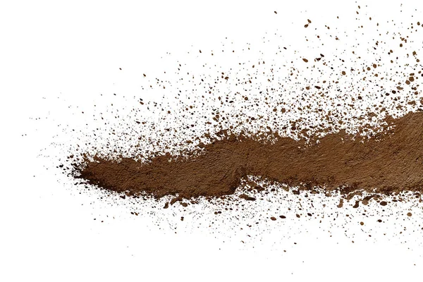Mud Splash Isolated White Background Stock Photo by ©moderngolf 677502432