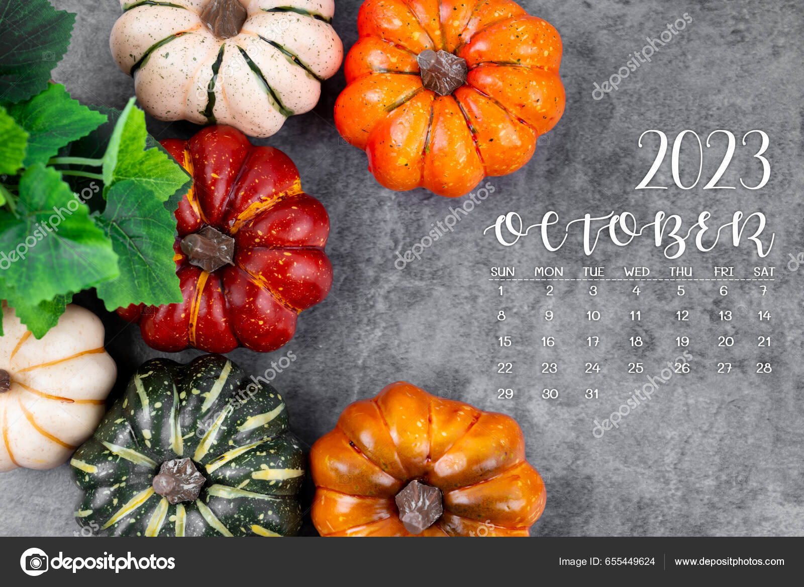 October Pumpkin Background