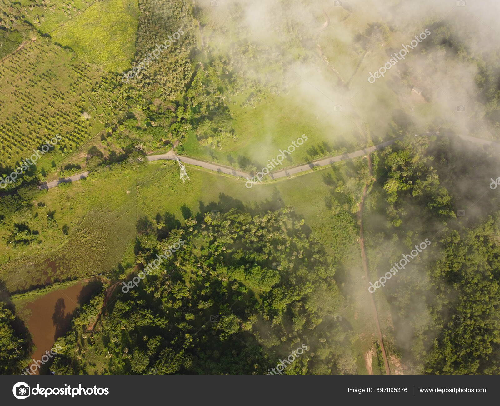 Montaa Desde Las Alturas Presa Del Colomo Baha Banderas Nayarit Stock ...