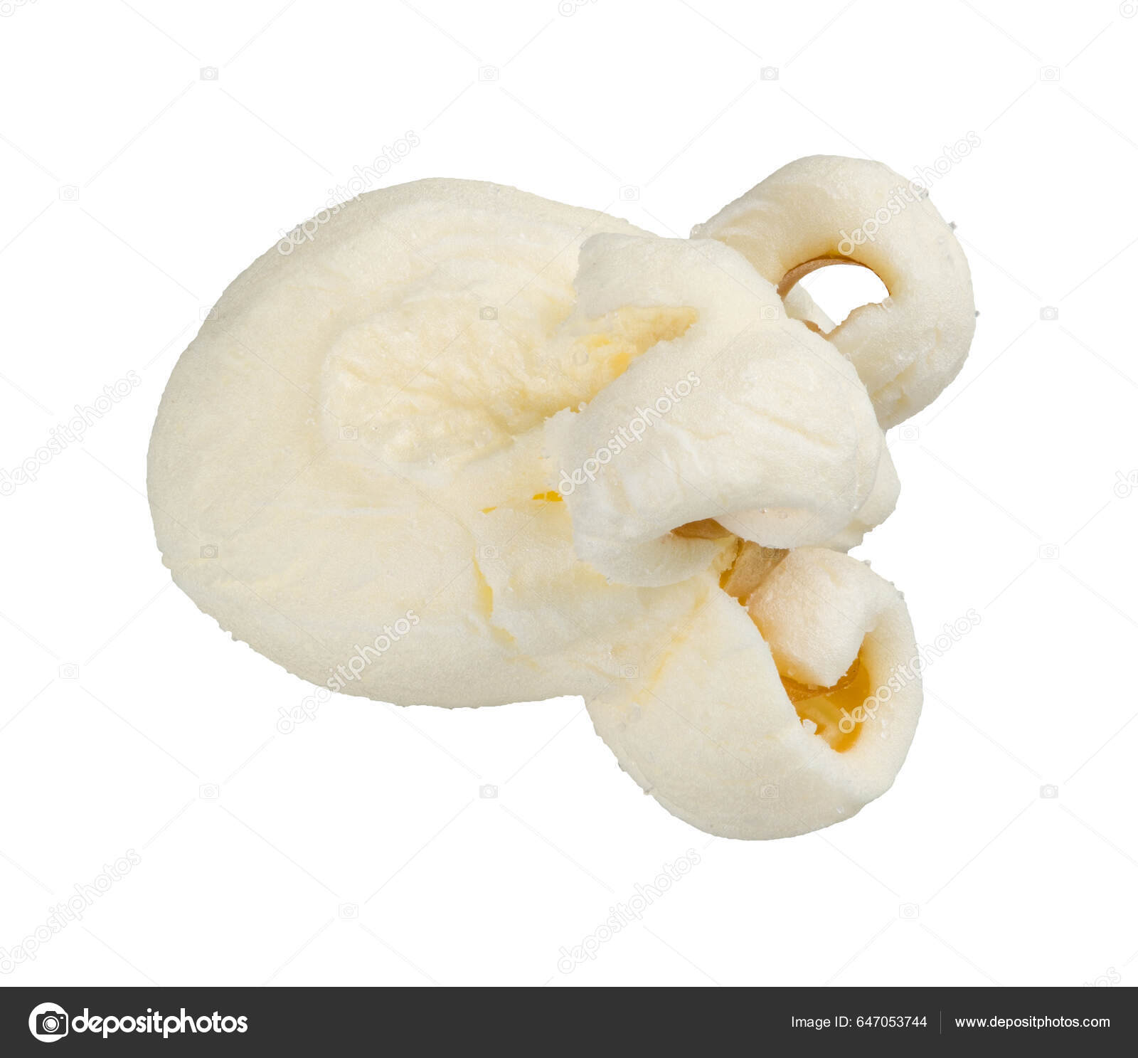 Single Popcorn Kernel