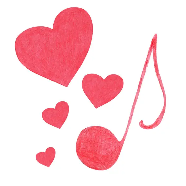 Imágenes de Nota musical corazon libres de derechos | Depositphotos