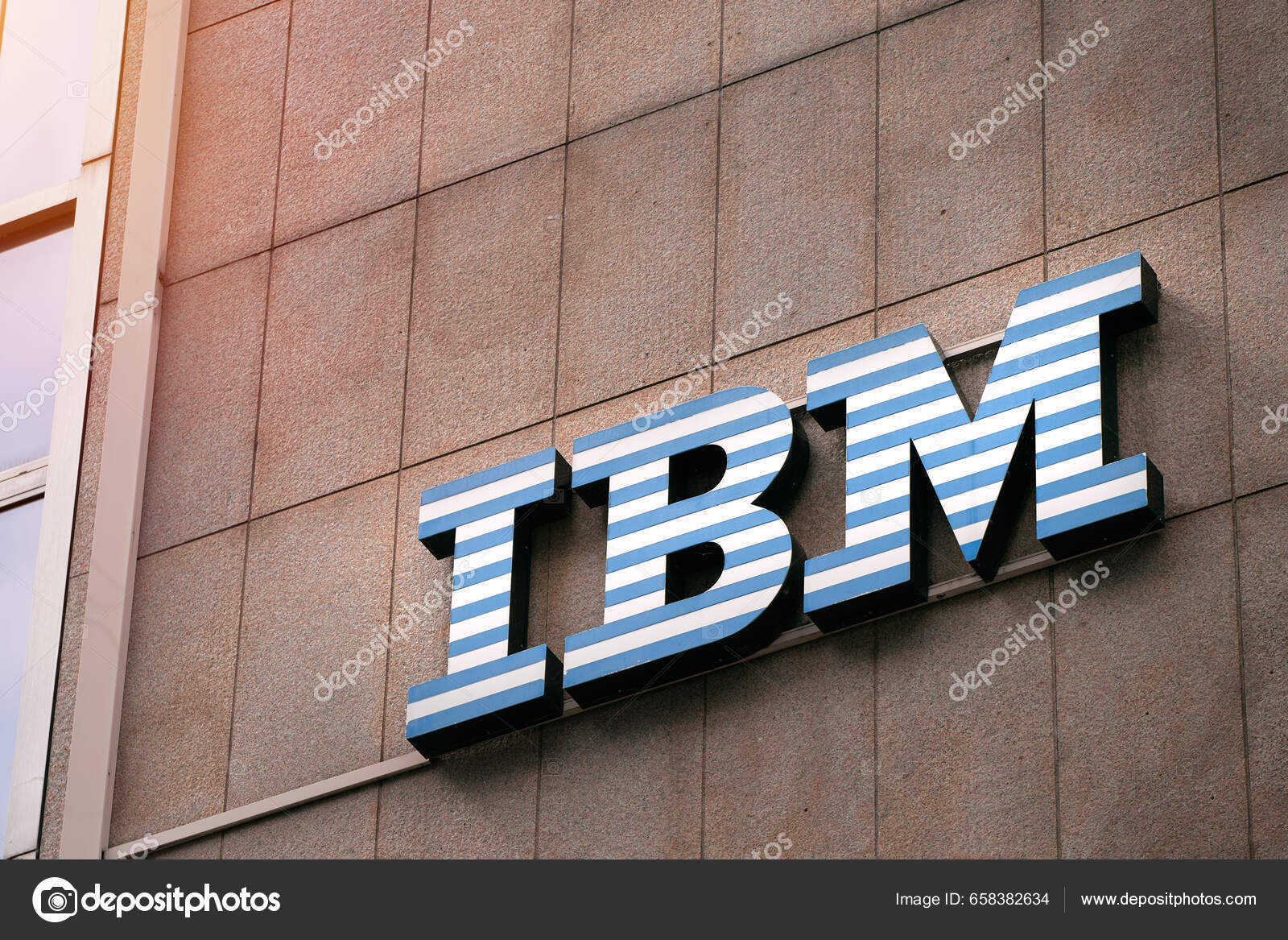 Lugano Ticino Switzerland 2023 Ibm Logo Ibm Client Centre Building — Stock Editorial Photo ...