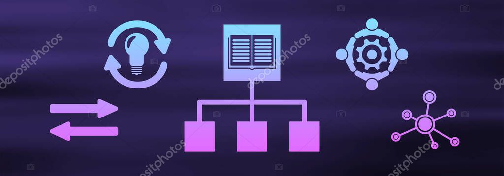 Ilustraci n de un concepto de intercambio de conocimientos 2024
