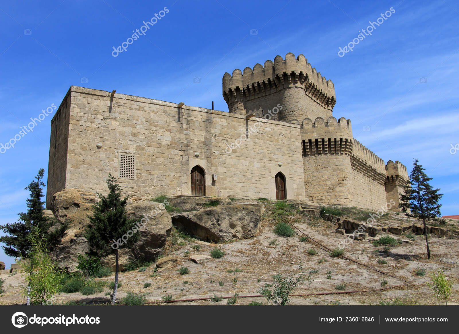 Ramana Castle Built 12Th Century Great Seljuk Period Castle Located ...