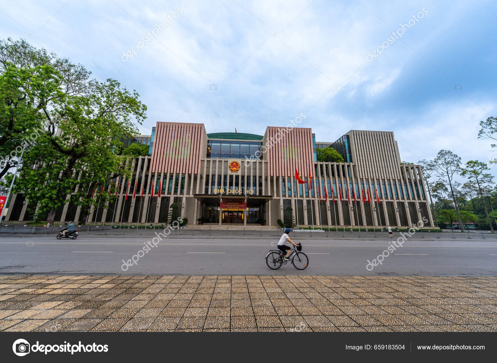 Hanoi Vietnam May 2023 Panorama View New National Assembly Building — Stock Editorial Photo ...