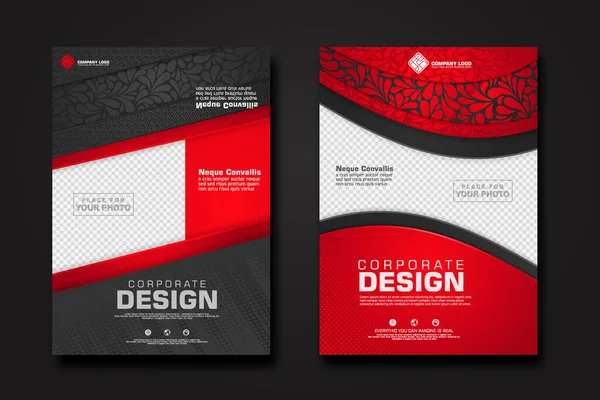 Cover Design Template Textured Modern Floral Pattern Transparent ...