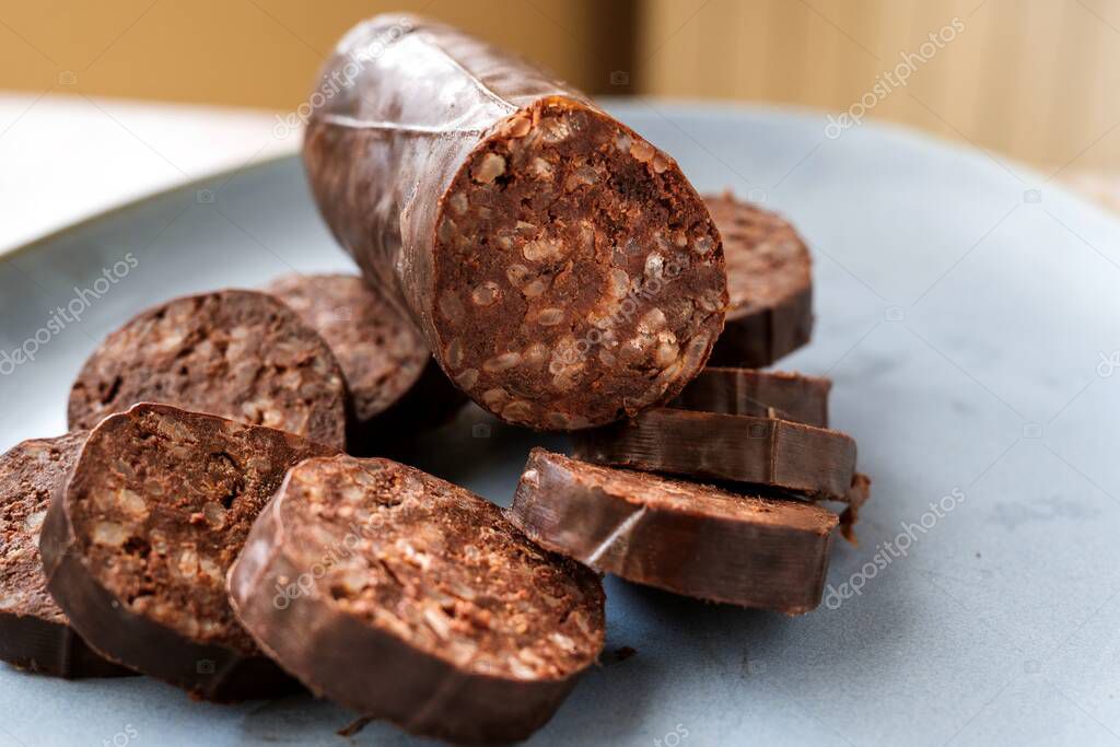 Morcilla de Burgos es una salchicha hecha de arroz, sangre de cerdo ...